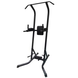 Master Fitness Dips-/Chin-up-stativ Power Tower Black II Stål Sort ...